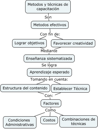 2.2.4 Métodos y técnicas de capacitación